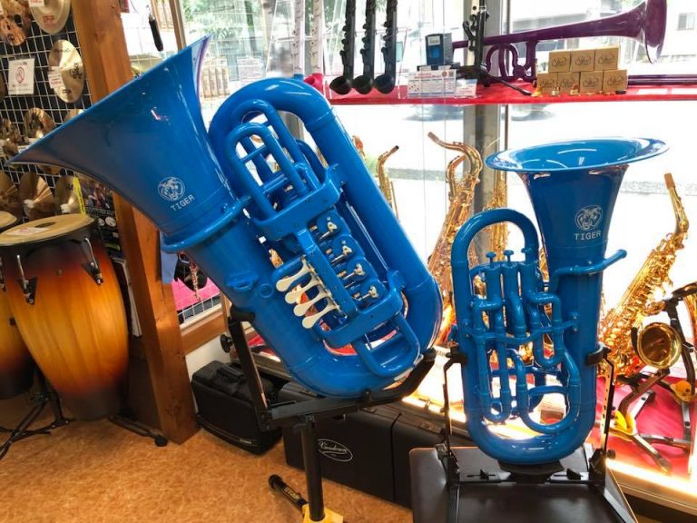 タイガーチューバが遂に入荷!!話題のプラスチック楽器多数展示中!! | ウインナー楽器